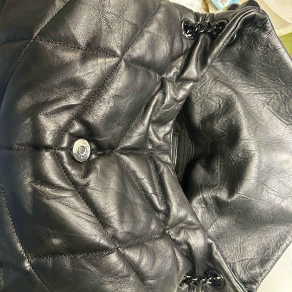 Yves Saint Laurent | Bags | Ysl Lamb Lou Med Shoulder Bag | Poshmark